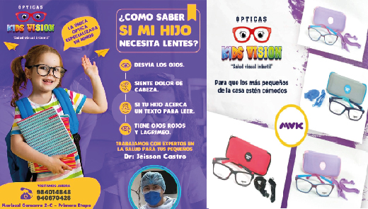 KIDS VISIÓN – CARD – Educa.vip Fabrica De Publicidad Creativa y ...